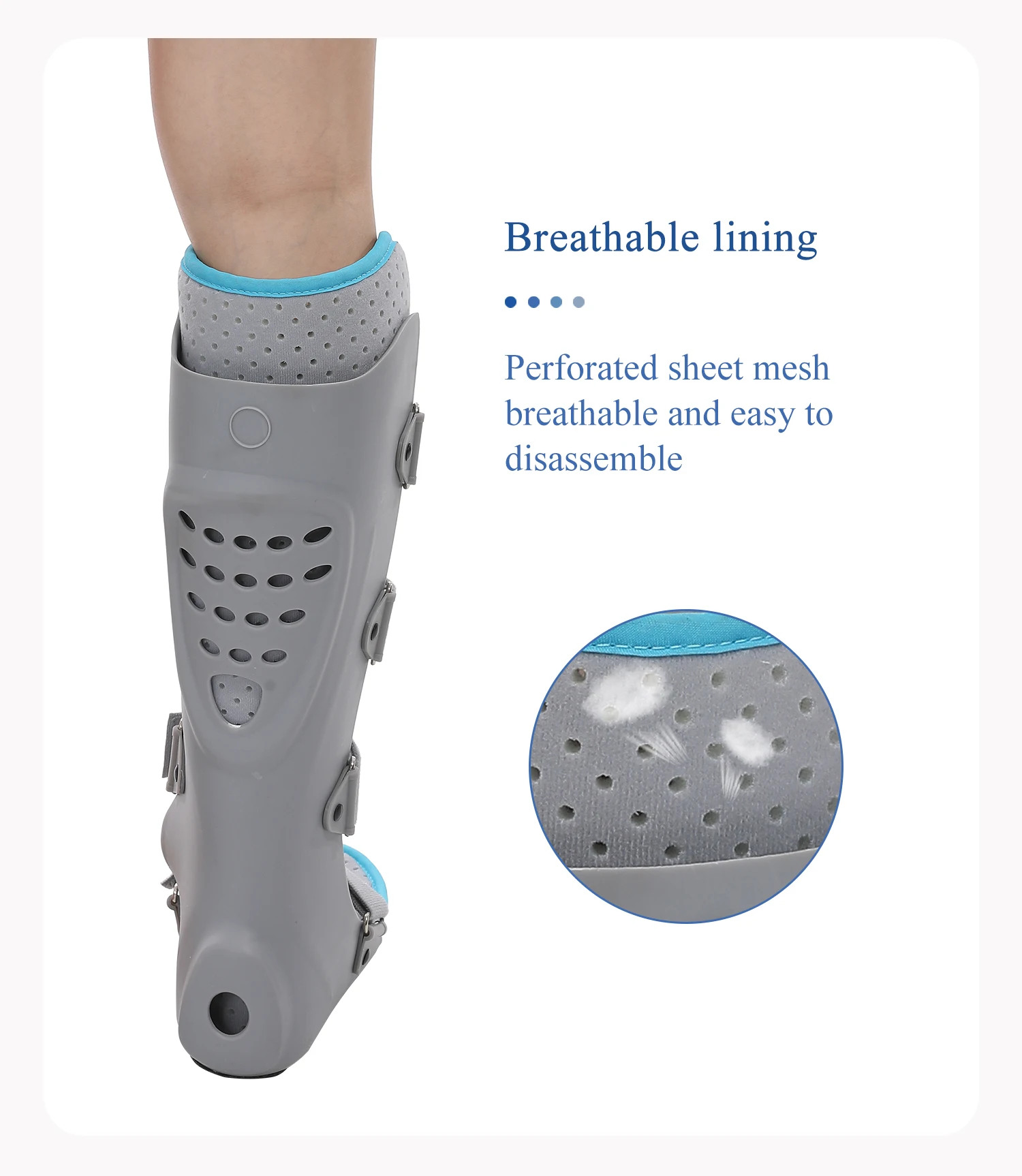 Ankle Foot Fixed Support With Foot Support Sagging And Inversion ...