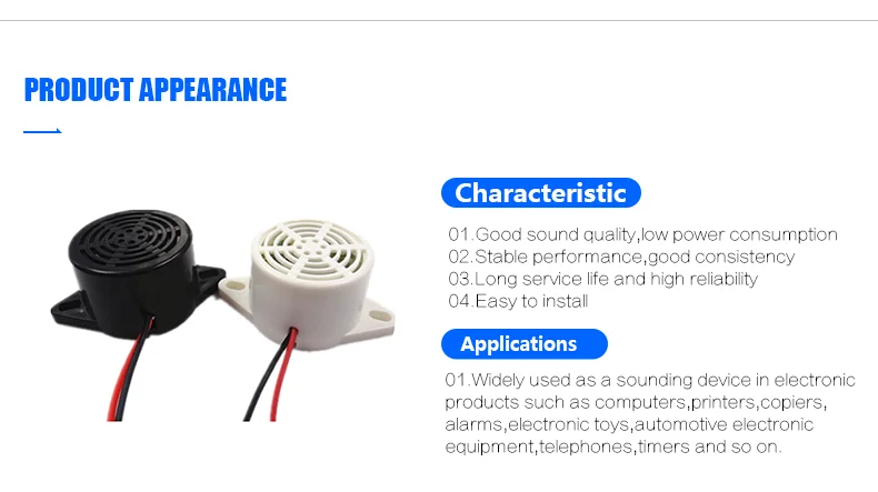 Beelee 75dB Mechanical Buzzer, 6V/12V/24V, Ideal for 12V Battery Garage ...