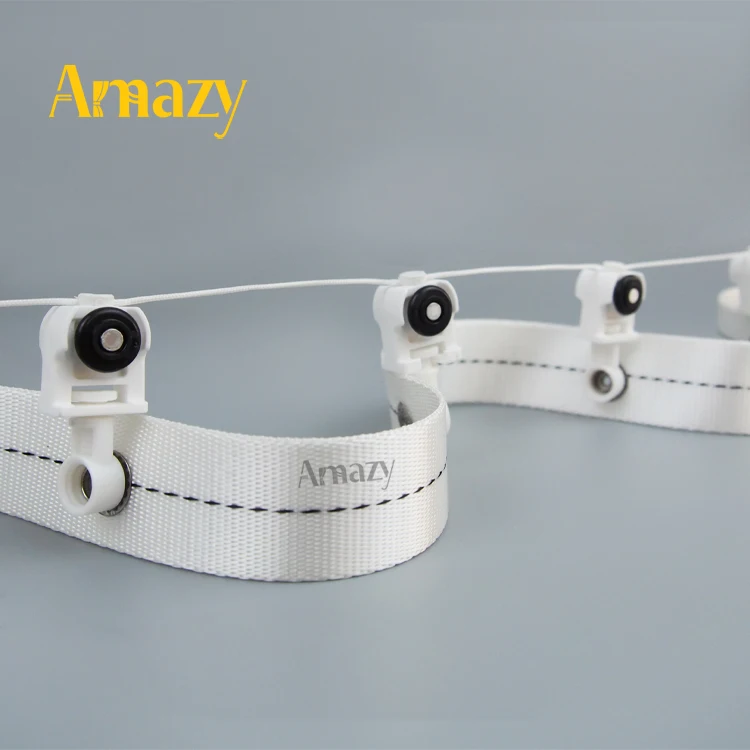 Modern Luxury Wave Ripple Fold Curtain Tape White Easy Fix