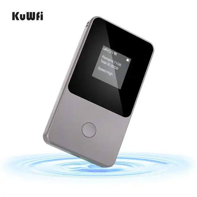 No need sim card KuWFi mini global 4g 160+countries mobile 4g lte ...