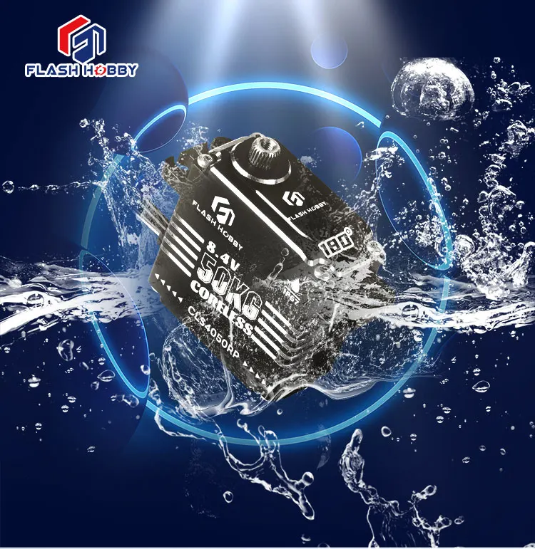 Flashhobby 50kg Torque Cls4050rp Waterproof Potentiometer Helical Gear ...