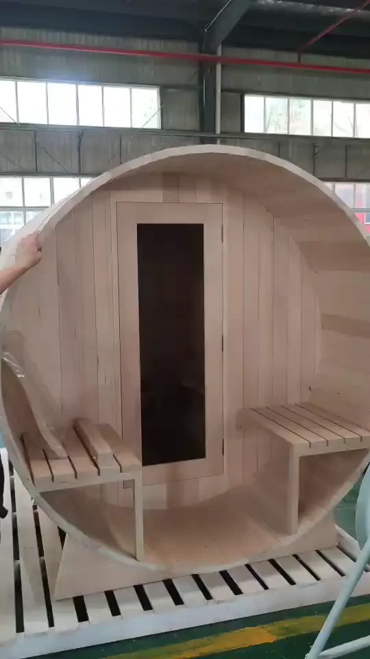 Outdoor Traditional Steam Barrel Sauna Cabin Hammam Wood Sauna Dome ...