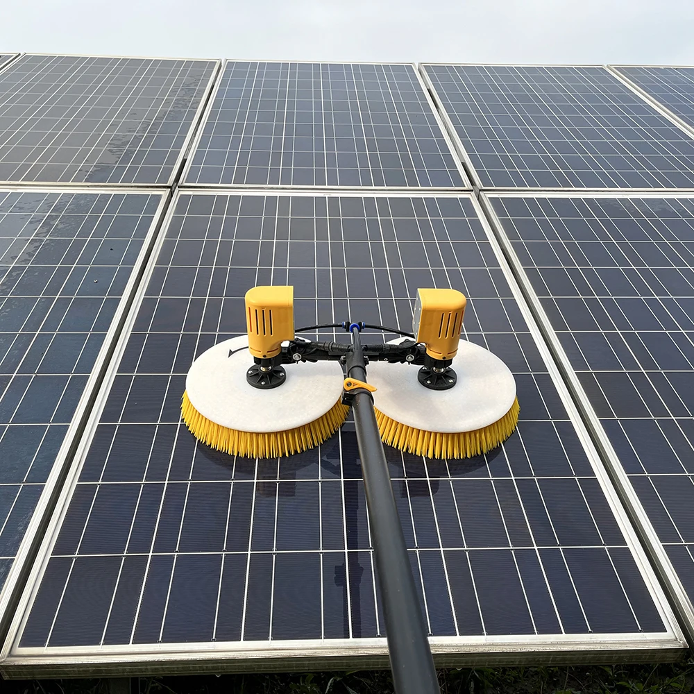 7.5 M Aluminium Telescopic Pole Solar Panel Cleaning Equipment Water ...