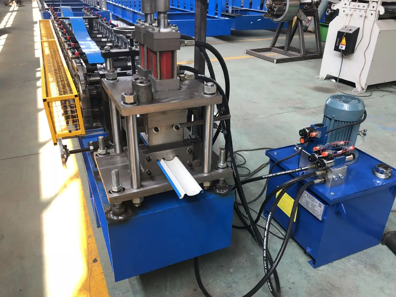 Roll Forming Machine For Making Shutter Door High Production Roller Shutter Door Machine - Buy ...