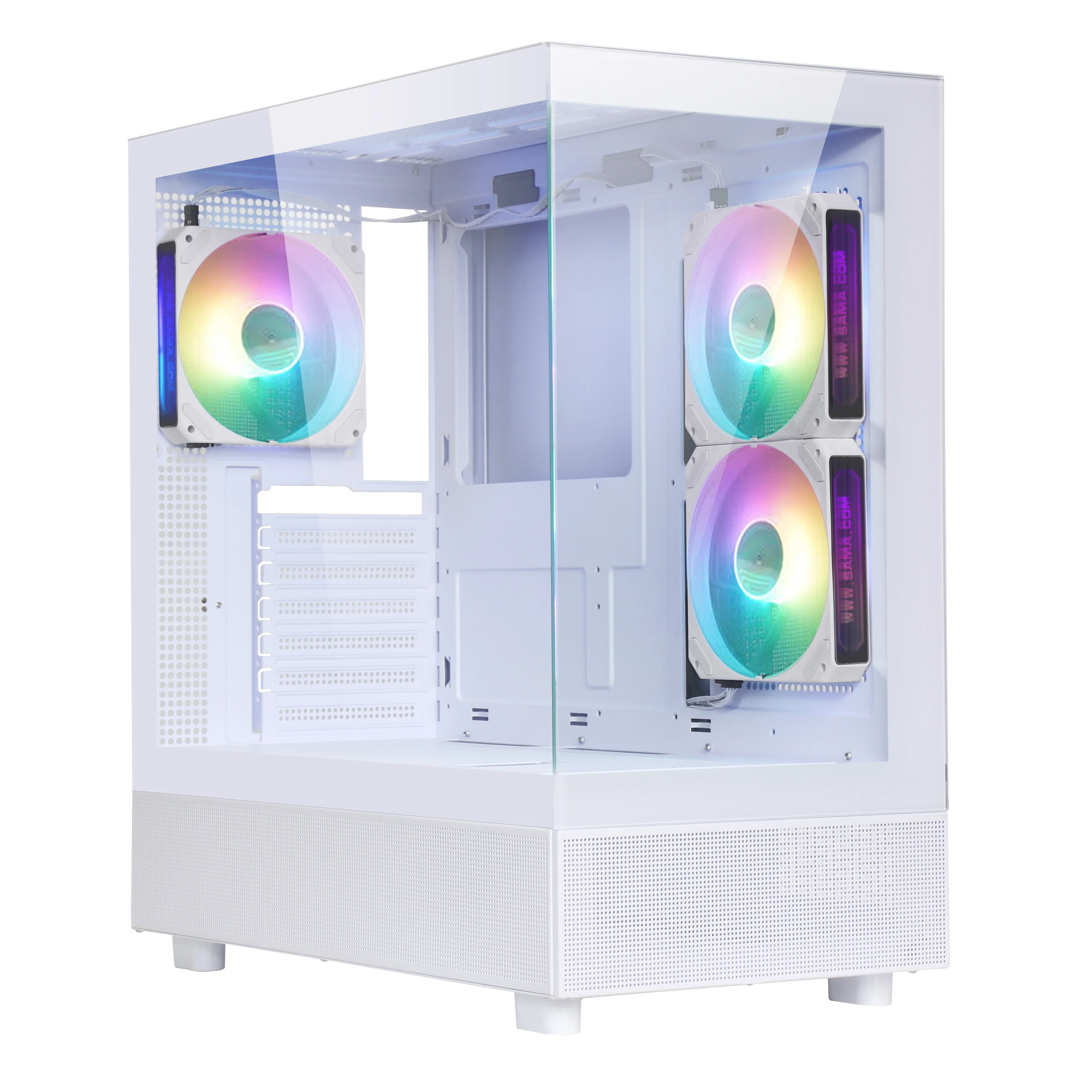 SAMA Tempered Glass PC Cases - Gaming & Storage Solutions