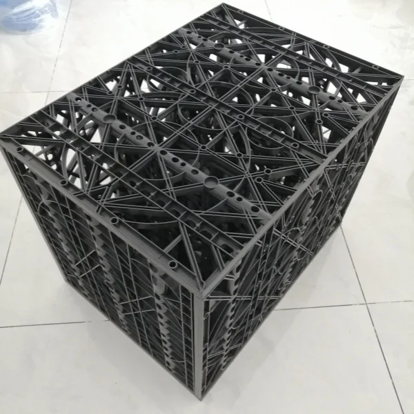 Rainwater Catchment System Hospital Roadway Infiltration Retention tank ...