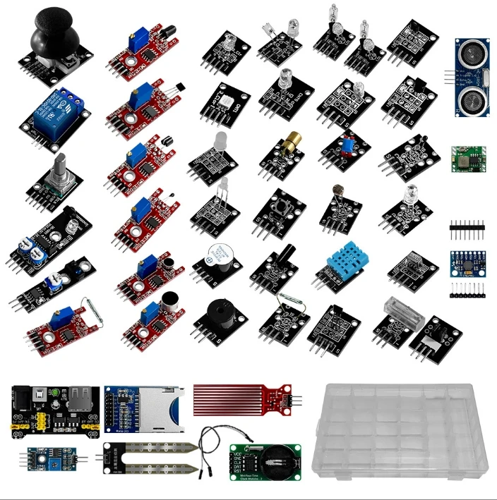 Raspberry Pi Sensor Kit 37 Sensors Compatible With Arduino