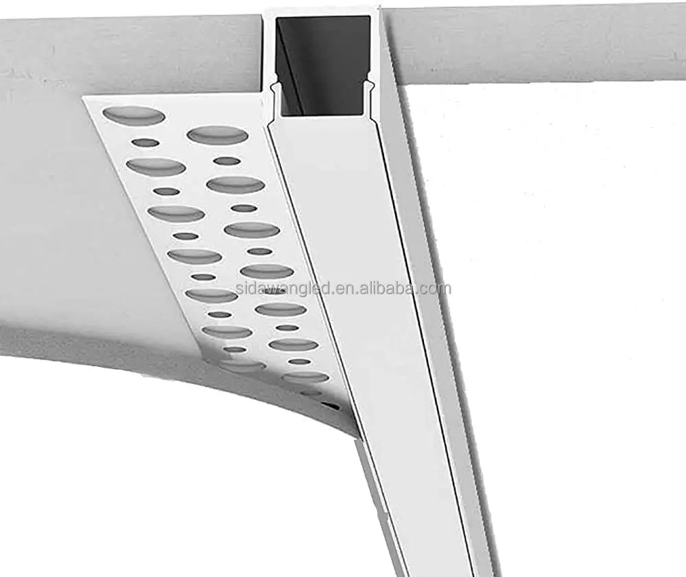 SDW056 Marble Edge LED Strip Light Diffuser & Bathroom Vanity Lighting