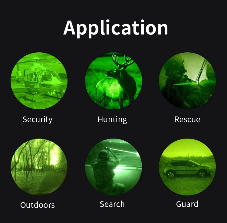 Lsj High Quality Real Euro Gen Iii Handheld Night Vision Monocular ...
