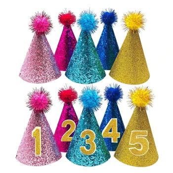 Custom Paper Party Hats Adjustable Happy Birthday Hats For Puppy Dogs ...