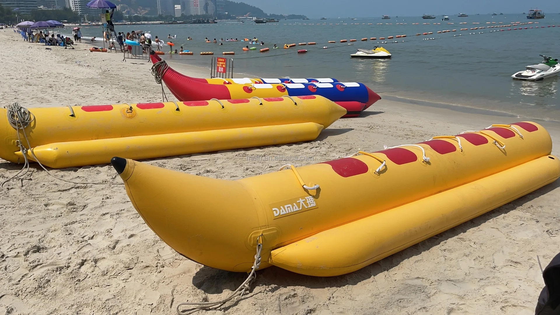 Hot Sale Inflatable Water Sport Game 8 Seats Double Rows Heavy Duty ...