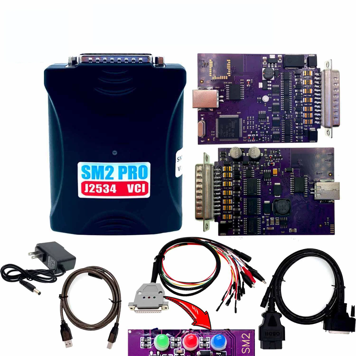 V2.21.22 SM2 Pro ECU Programming Tool - 67 In1 Read & Write Flash ECU ...