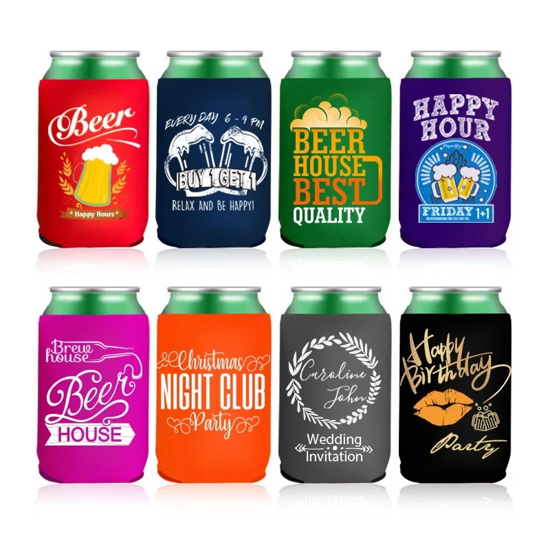 Customized Neoprene Stubby Holder with Personalized Logo