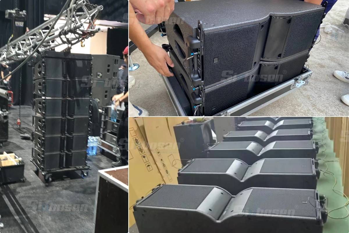 Sinbosen KA210 Active Speakers - 1000W Amplifier System