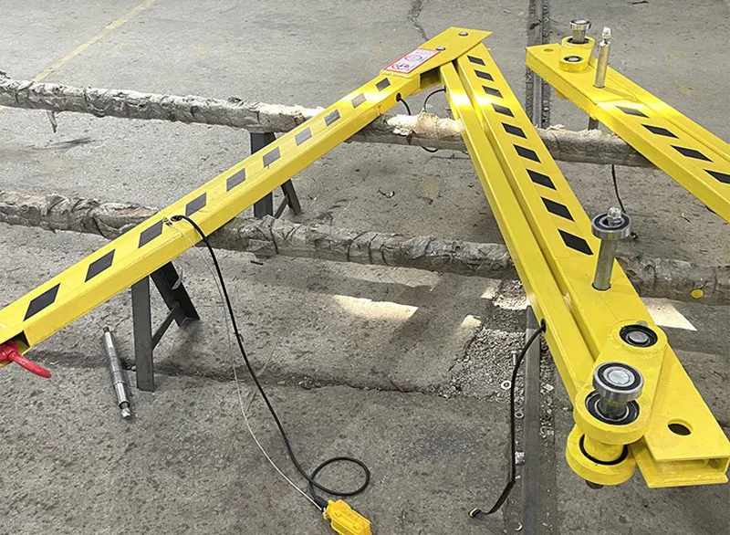 Workshop Material Lifting Balance Crane Rotary Electric Crane Folding ...