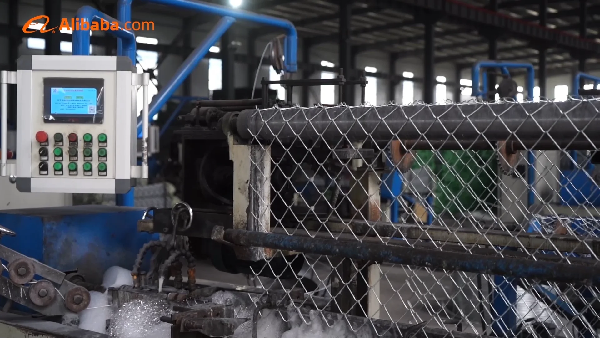 Steel Wire Mesh 6ft 7ft 8ft 12g Wire Used Galvanized Chain Link Fence 8 ...