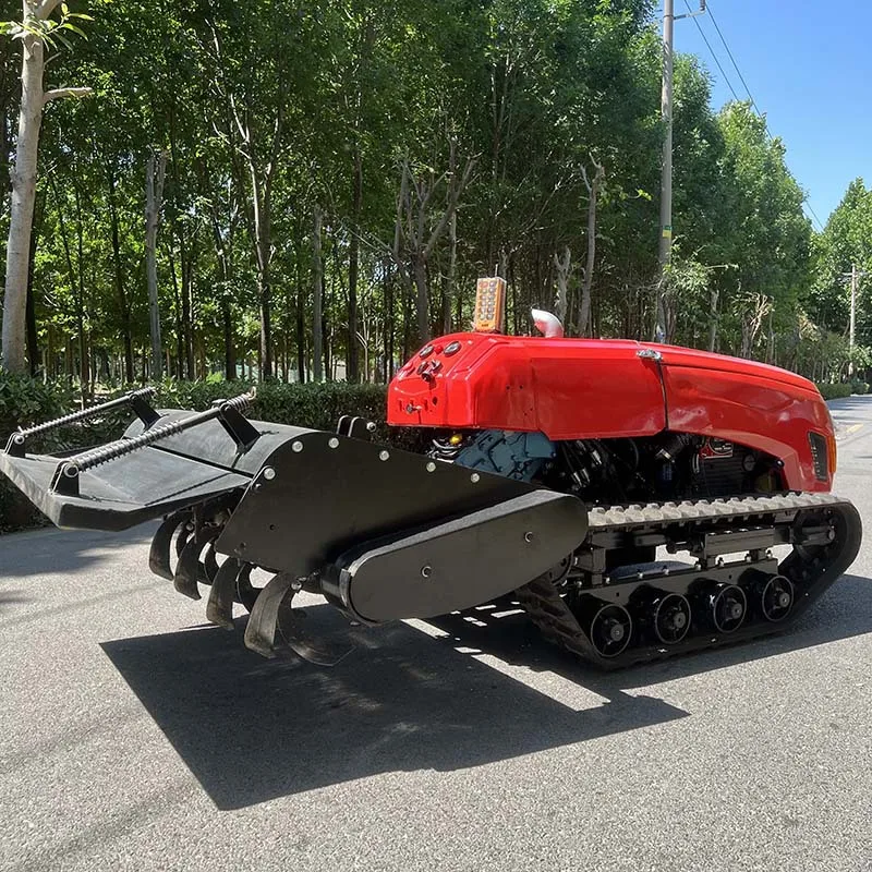 Agricultural Self-propelled Mini Trencher Ridger Mower Weeder Machine ...