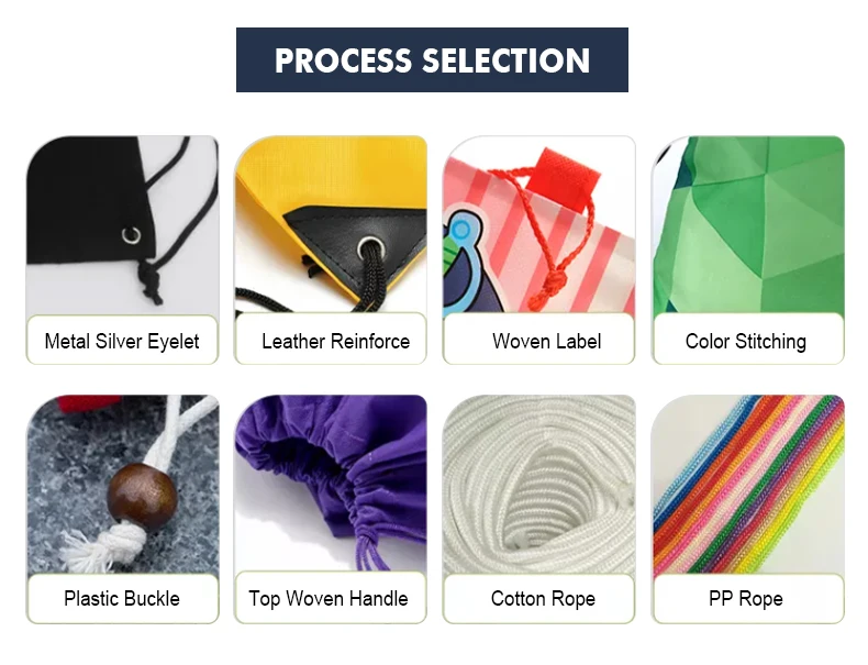 Wholesale Draw String Pouch Bag With Logo Designer Custom String ...
