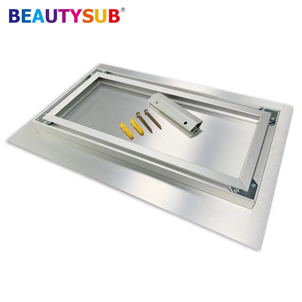 Beautysub Mdf Shadow Mount Display Blocks Hang Hd Aluminum Metal Photo ...