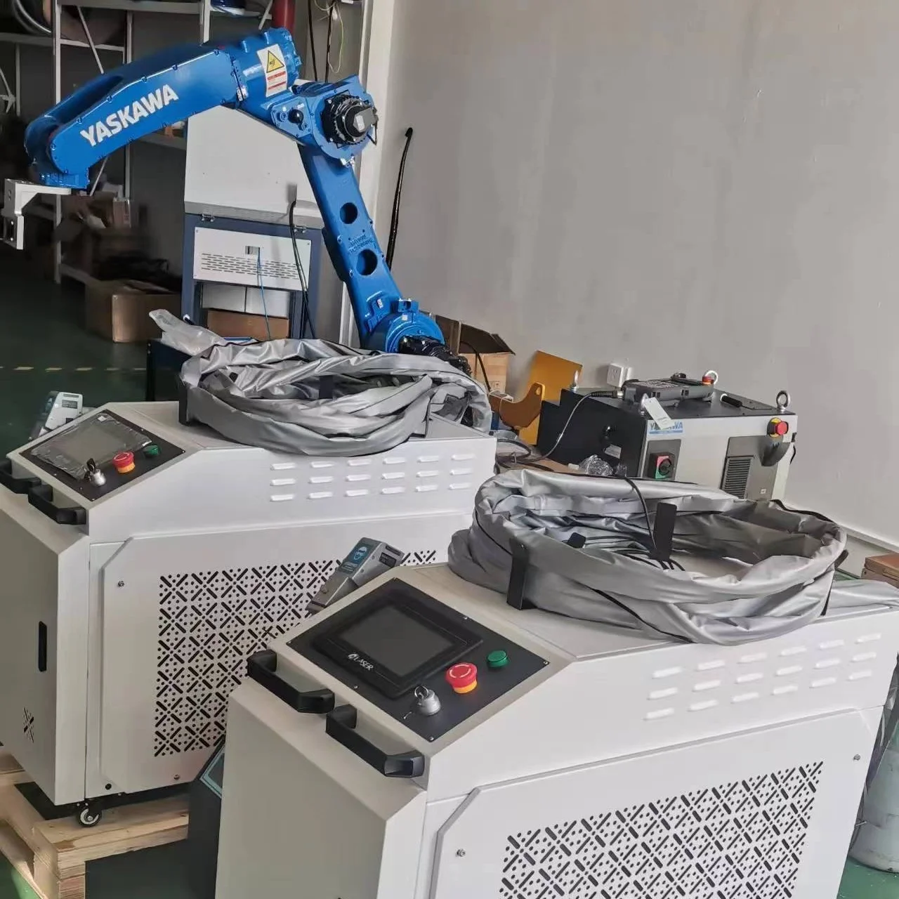 New Application Robotic And Wire Feeding Fiber Laser Welding Systems ...