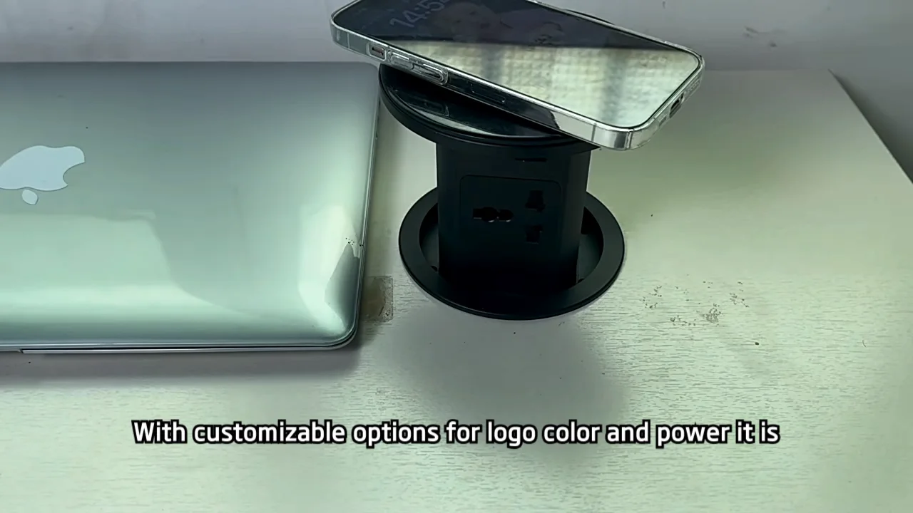 Bnt Recessed Desktop Pop-up Hidden Power Socket With Usb A+c 100mm Hole ...