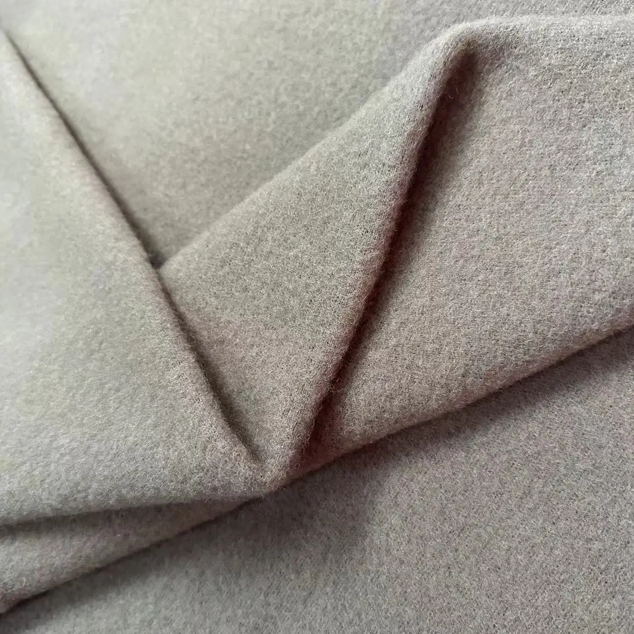 Soft and Warm Double Faced Two Sides Brushed Micro Merino Wool Fleece ...