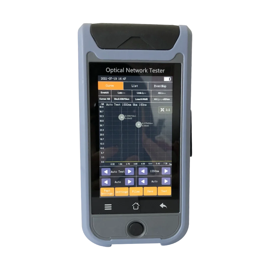 St3200f Handheld Mini Otdr Fiber Optic Tester Optic Time Domain ...