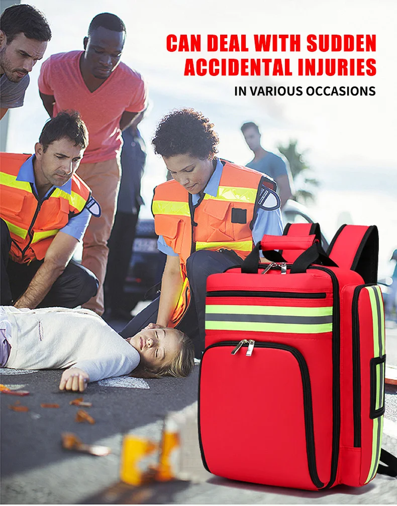 Empty Stylish Trauma Modular Paramedic First Aid Kit