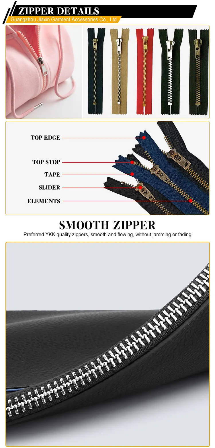 Hot Sales for SAB 5# Almond Resin Zipper Puller Open-End for Bags ...