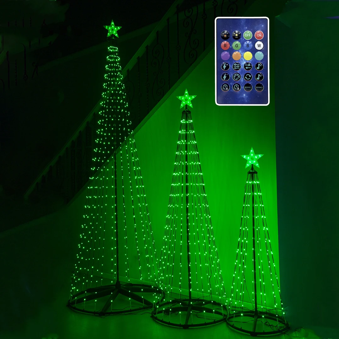 Rgb Remote Control Smart Light Holiday Festival Decorative Christmas ...