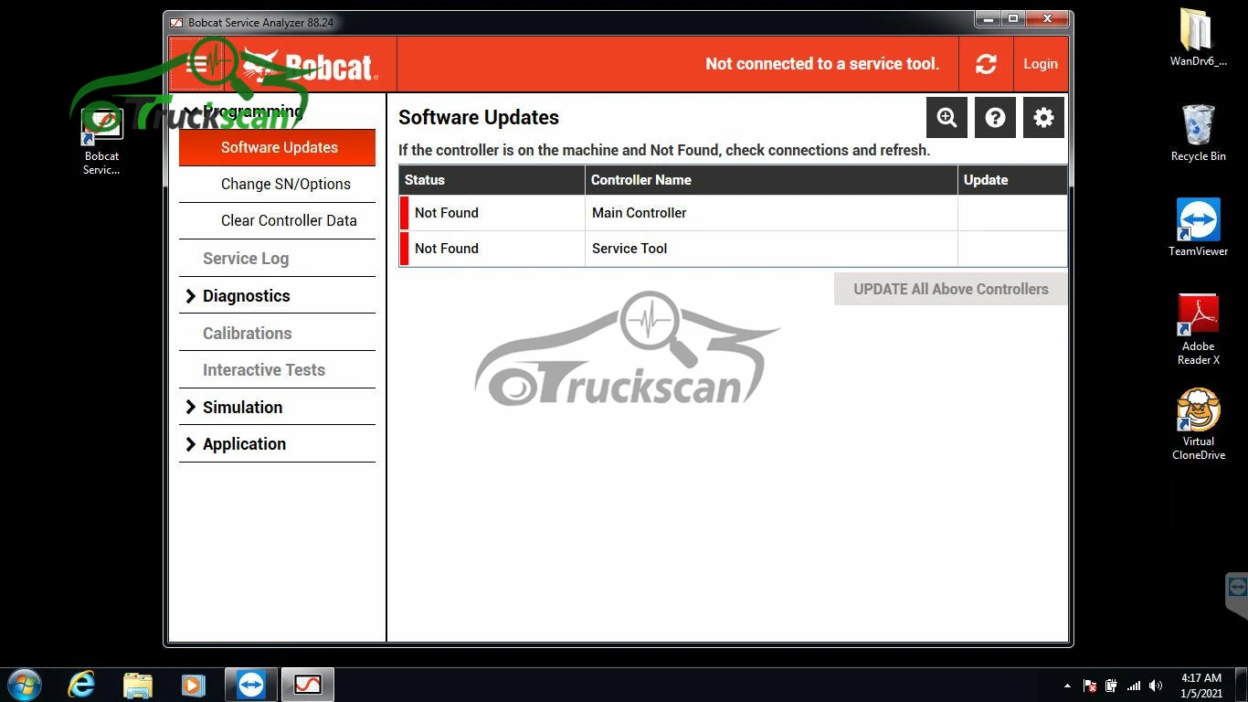 BOBCAT DIAGNOSTIC TOOL - Engine Analyzer & Fault Code Scanner
