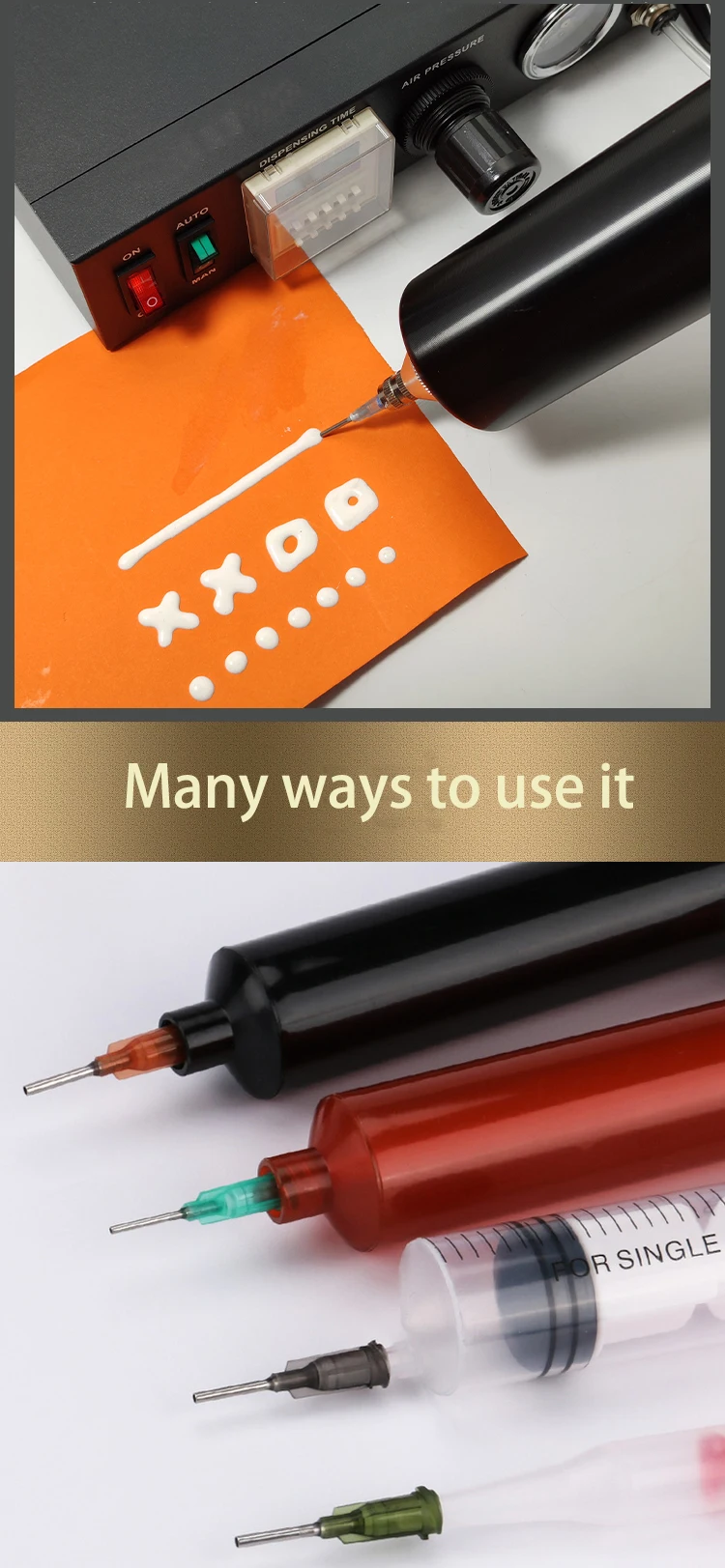 14g-32g 1/2" Plastic Syringe Needle Tip For Industrial Use - Oem