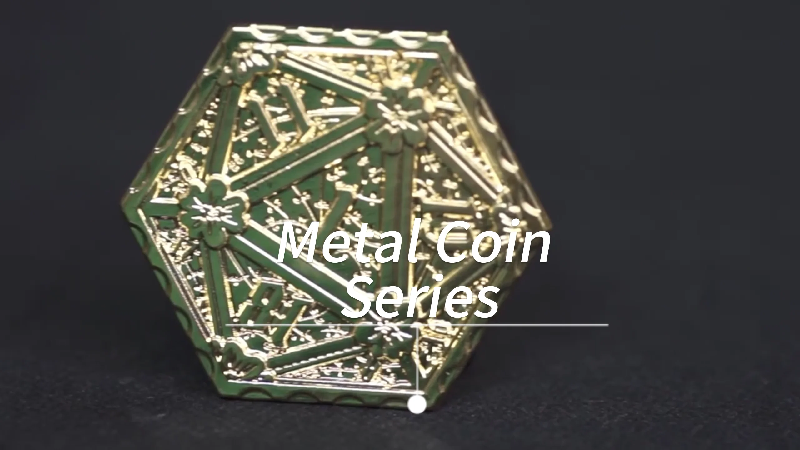 Udixi Metal Dnd D20 Coins Dungeons And Dragons Custom Made D2 Dnd Coins ...