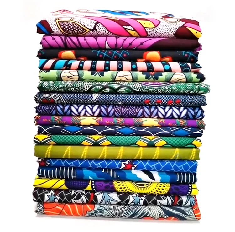 High Quality Wax Africa Wax Print Fabric African For Africa Ovesize ...