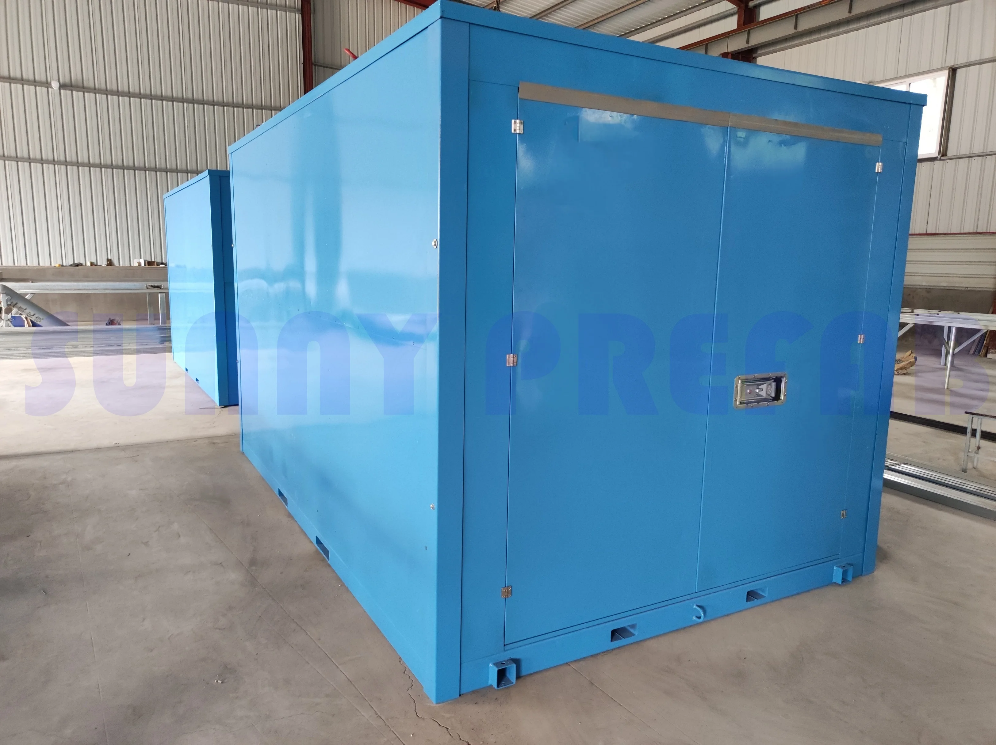 Steel 20ft Partitioned Prefab Container Storage Solutions