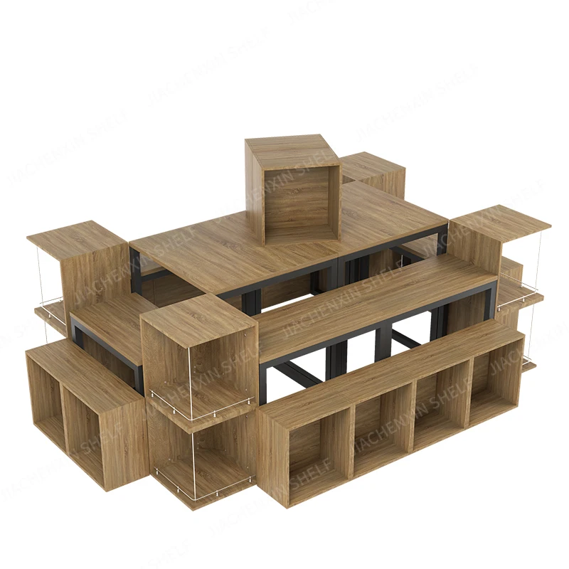 Modern Scene Shelves Supermarket Convenience Store Promotional Display ...