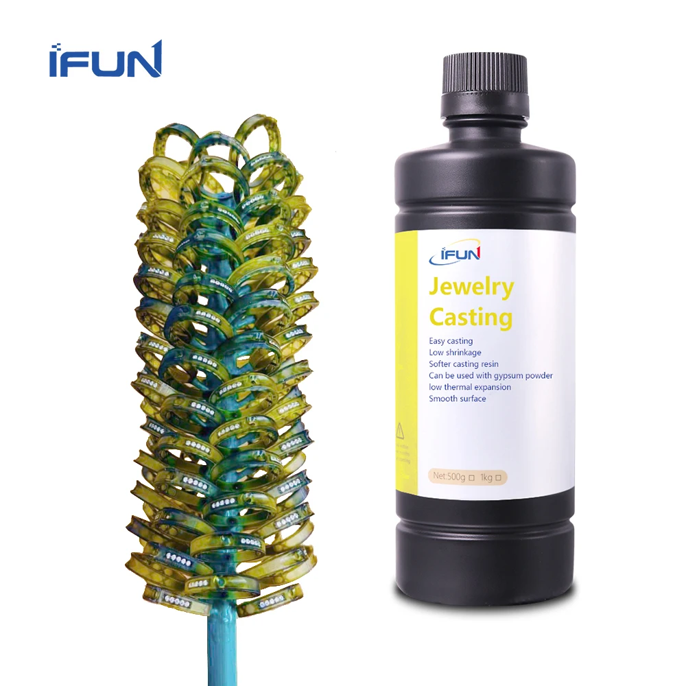 IFUN Castable Jewelry Resin - High Precision for DLP 3D Printers