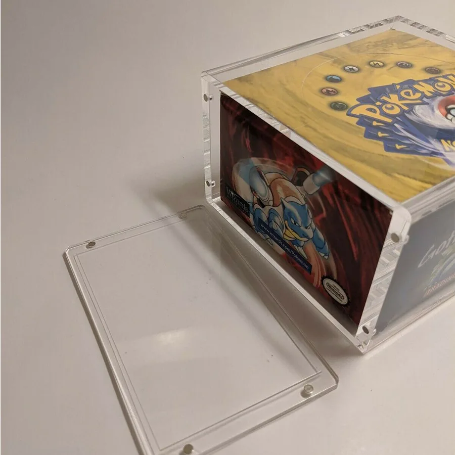 Spring Sign Pokemon Japanese Booster Box Acryl Case Acryl Booster Box ...