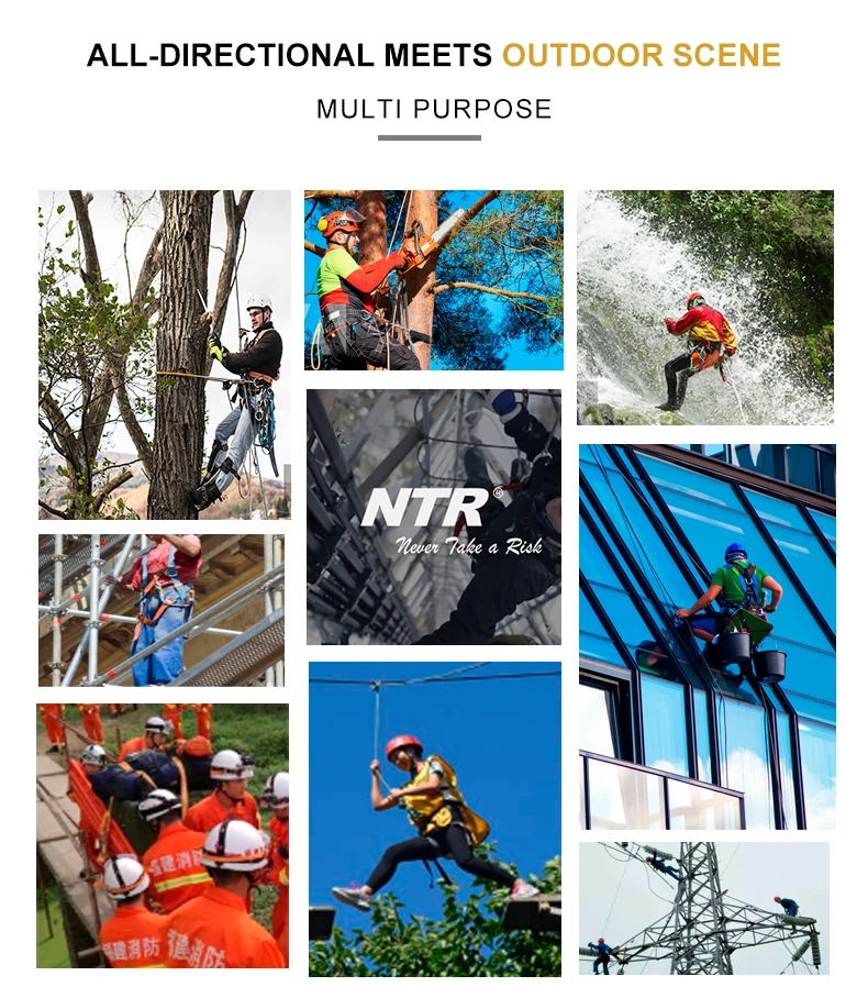 NTR Full Body Safety Harness for Fall Protection & Tree Climbing