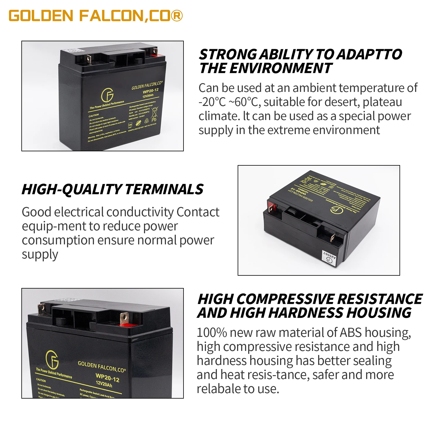 Alibaba.com: 12V 20Ah Lead Acid Battery Rechargeable 6FM9 Inverter ...