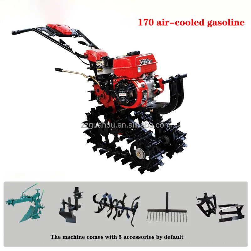7HP and 9HP Cultivator Power Tiller Machines with Attachments