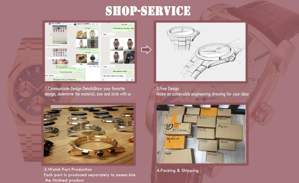 Customized Mechanical Watch - Waterproof Stainless Steel | OEM ODM