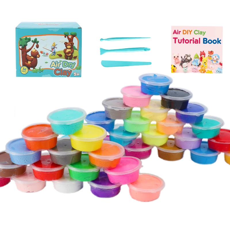 Alibaba.com: Air Dry Clay Kit, 2-3 color modeling clay for handprint ...