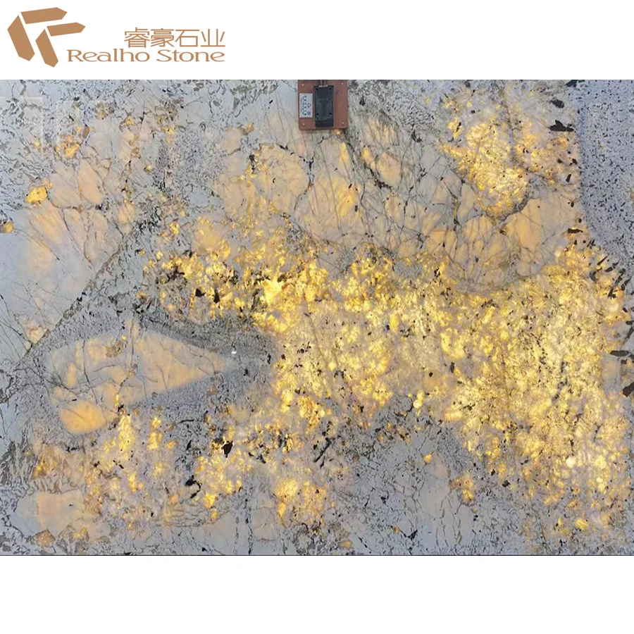 Exotic Natural Stone Pandora Marble Slab Patagonia Transparent Marble ...