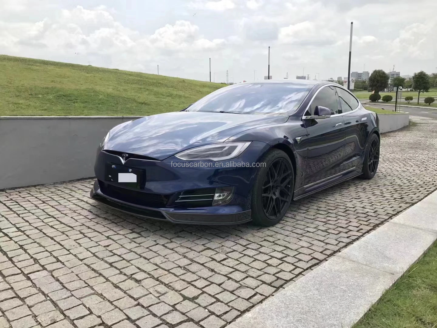 Rz Style Car Body Kit Front Lip Rear Diffuser Side Skirt Spoiler For ...