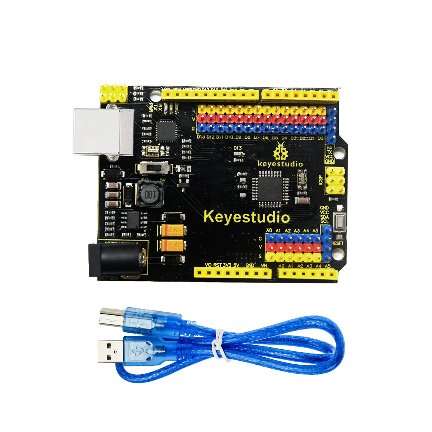 KEYESTUDIO Super Atmega328p-Au Development Board for Arduino UNO R3