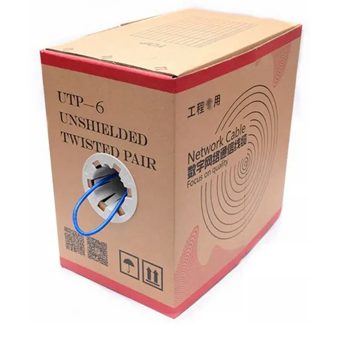 Rj45 Lan Cable Cat6 Stp Cat 6 Cable 305m Box Roll Price - Buy Cat6 ...