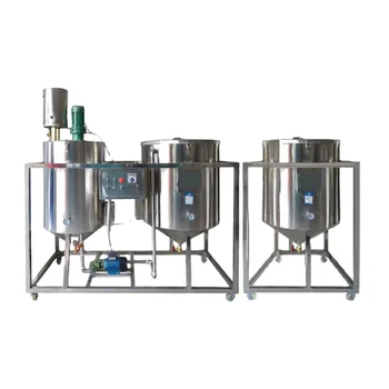 Vegetable Oil Bleaching Deodorization Processing Plant Crude Cooking Oil Refinery Machine - Buy ...