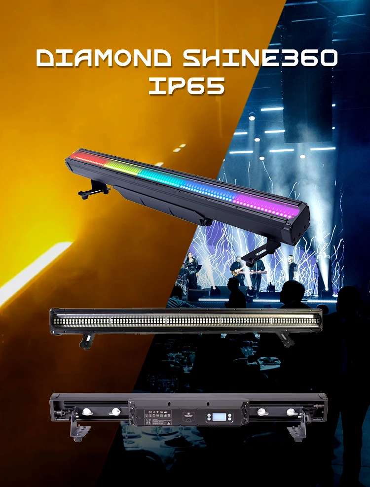 Outdoor IP65 Stage Light DMX RDM Strobe Pixel LED Bar Light