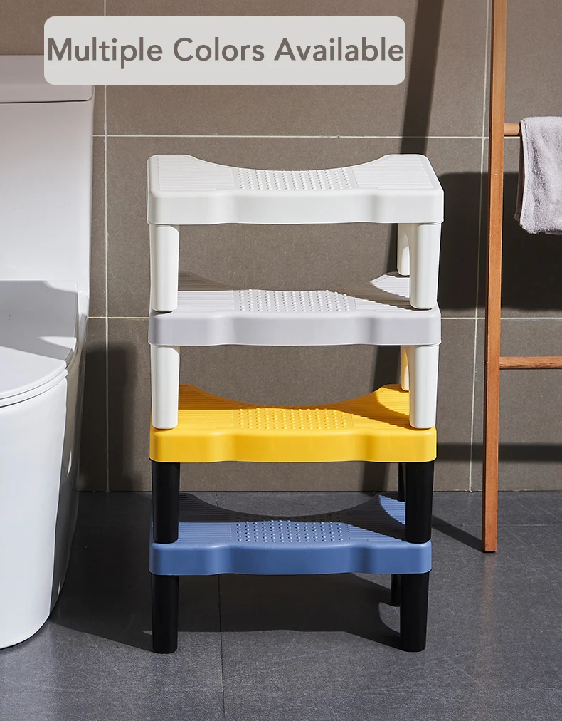 Multifunctional Help Defecation Stepping Plastic Folding Step Stool for ...